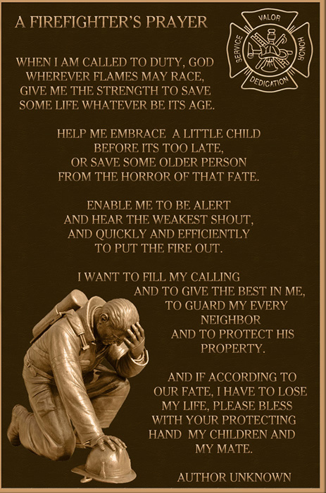 Firefighter Prayer Backgrounds
